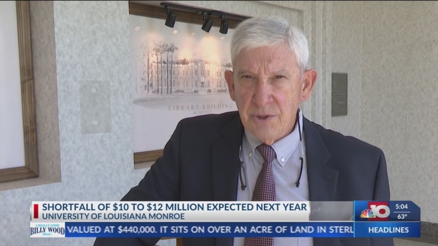 Interim ULM president addresses budget shortfall