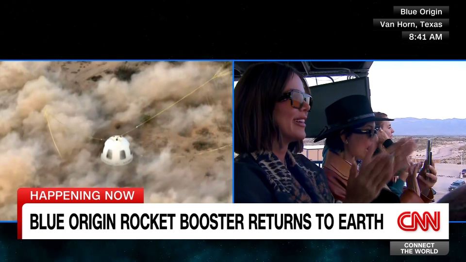 An all-female crew lifts off on Blue Origin’s 11th human flight