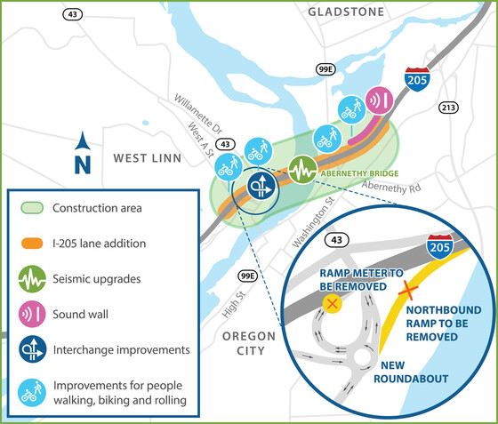 I-205 Bridge demolition to impact traffic starting Monday