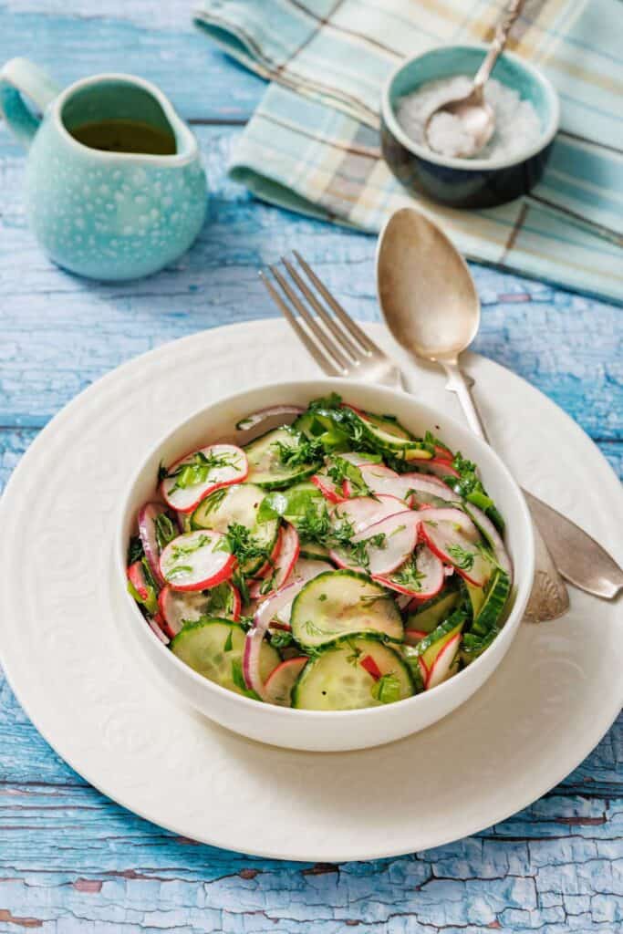 Dairy-Free Radish Salad