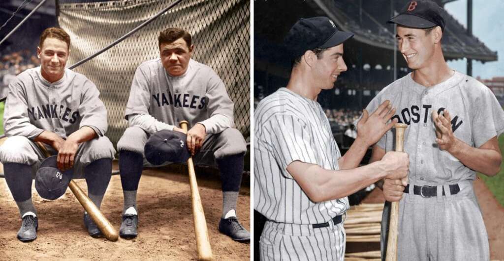 20 Colorized Photos From the Early Days of the MLB That Breathe Life ...