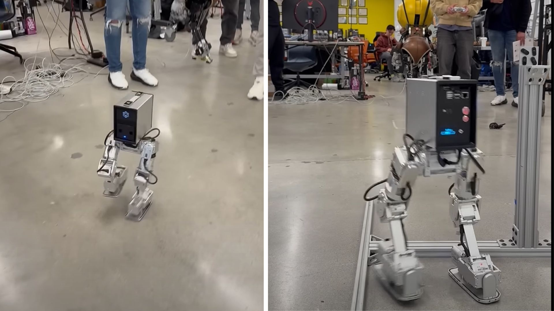 Watch: Mini Chinese bipedal robot tackles obstacles with precision ...