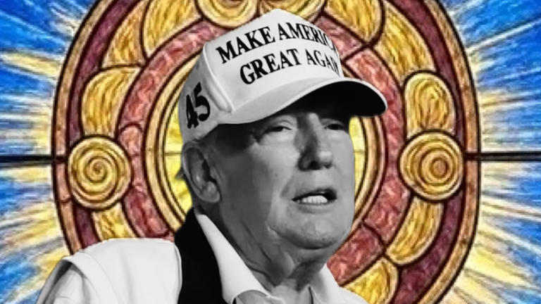 White House Recycled Old Trump Church Visit to Mark Holy Week