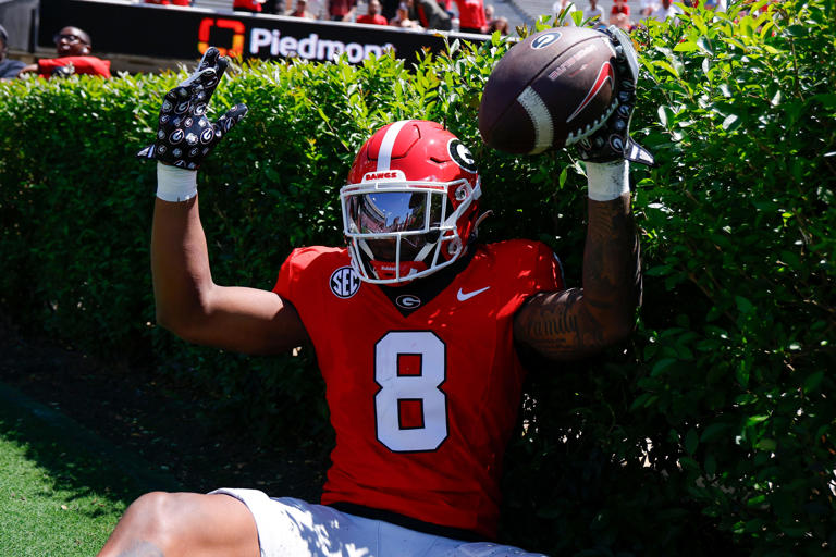 Kirby Smart clarifies injury status of Georgia's second-leading WR