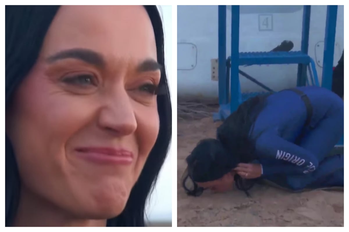 Katy Perry and all-female crew complete historic Blue Origin flight