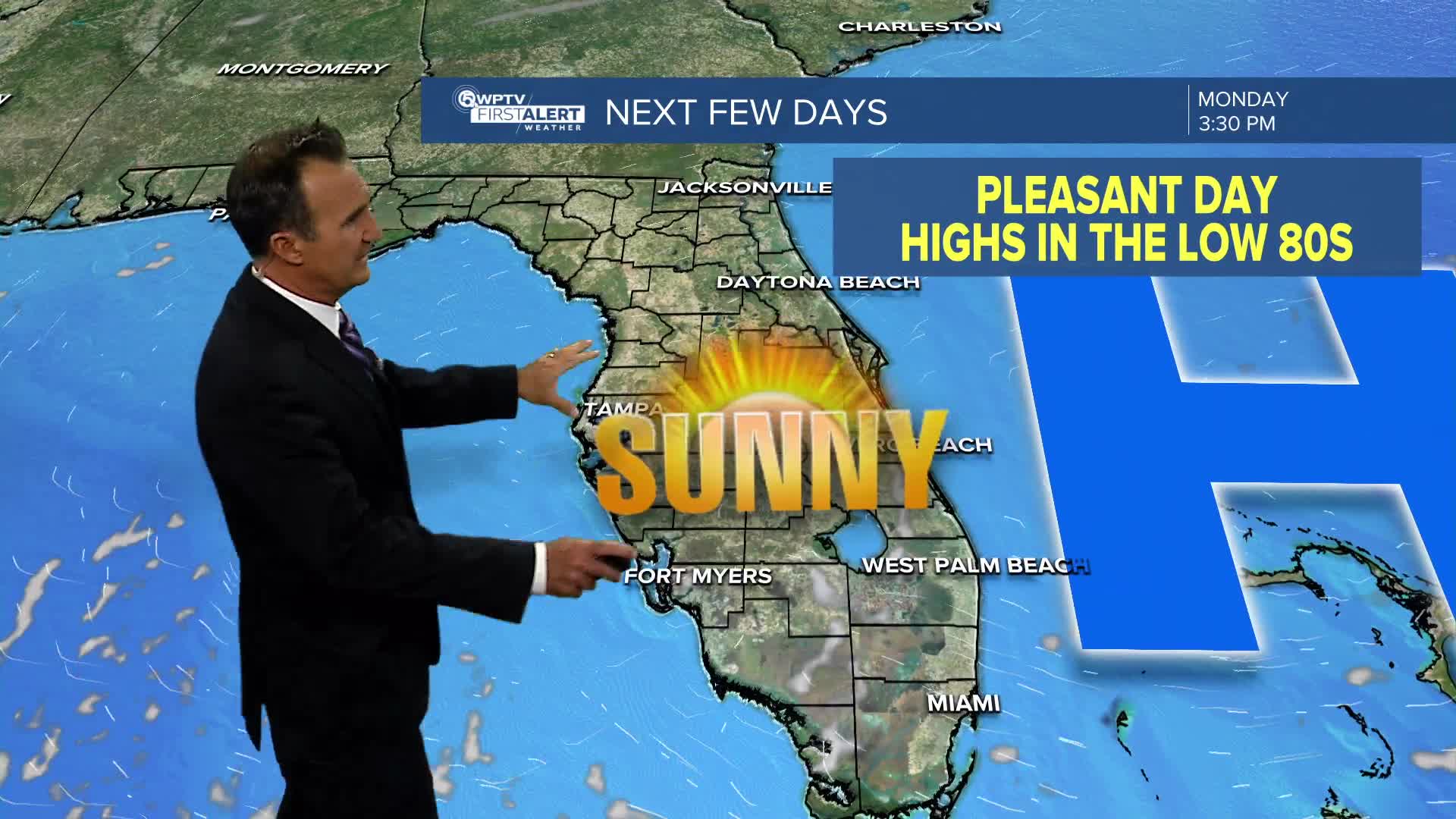 WPTV First Alert Weather Forecast for Afternoon of Monday, April 14, 2025