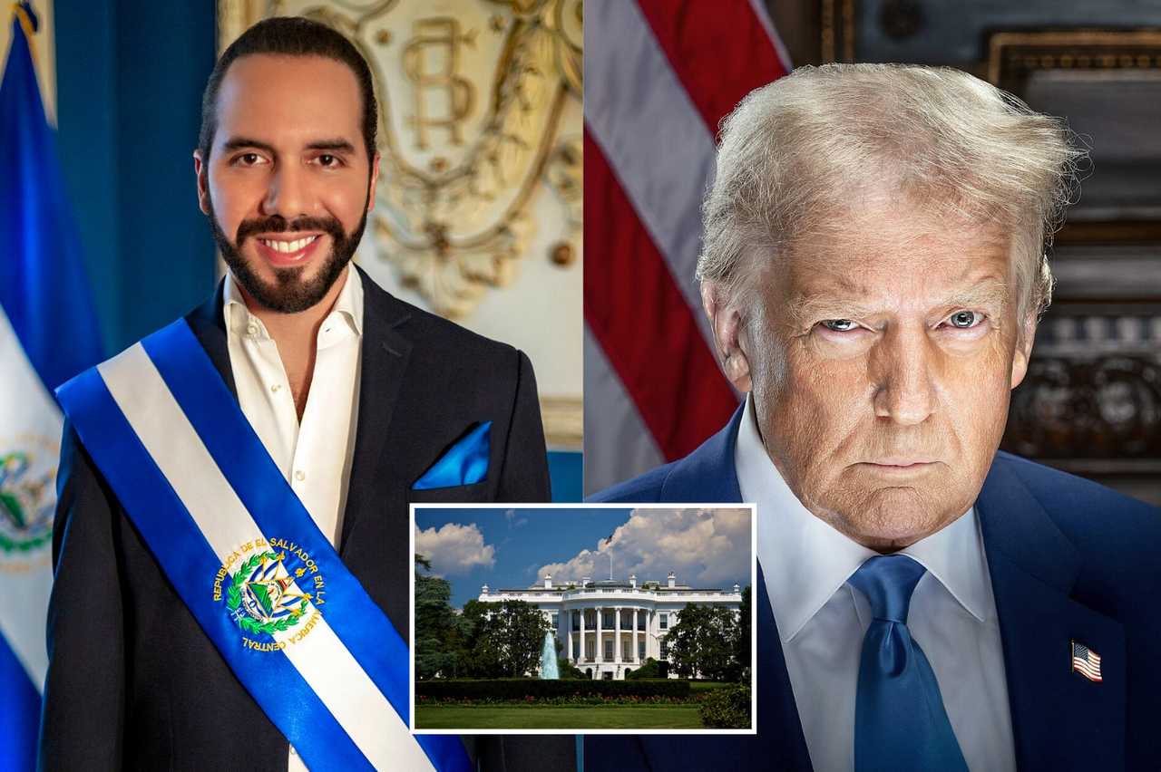 Trump, Bukele Meet At White House As Wrongfully Deported Father Remains ...