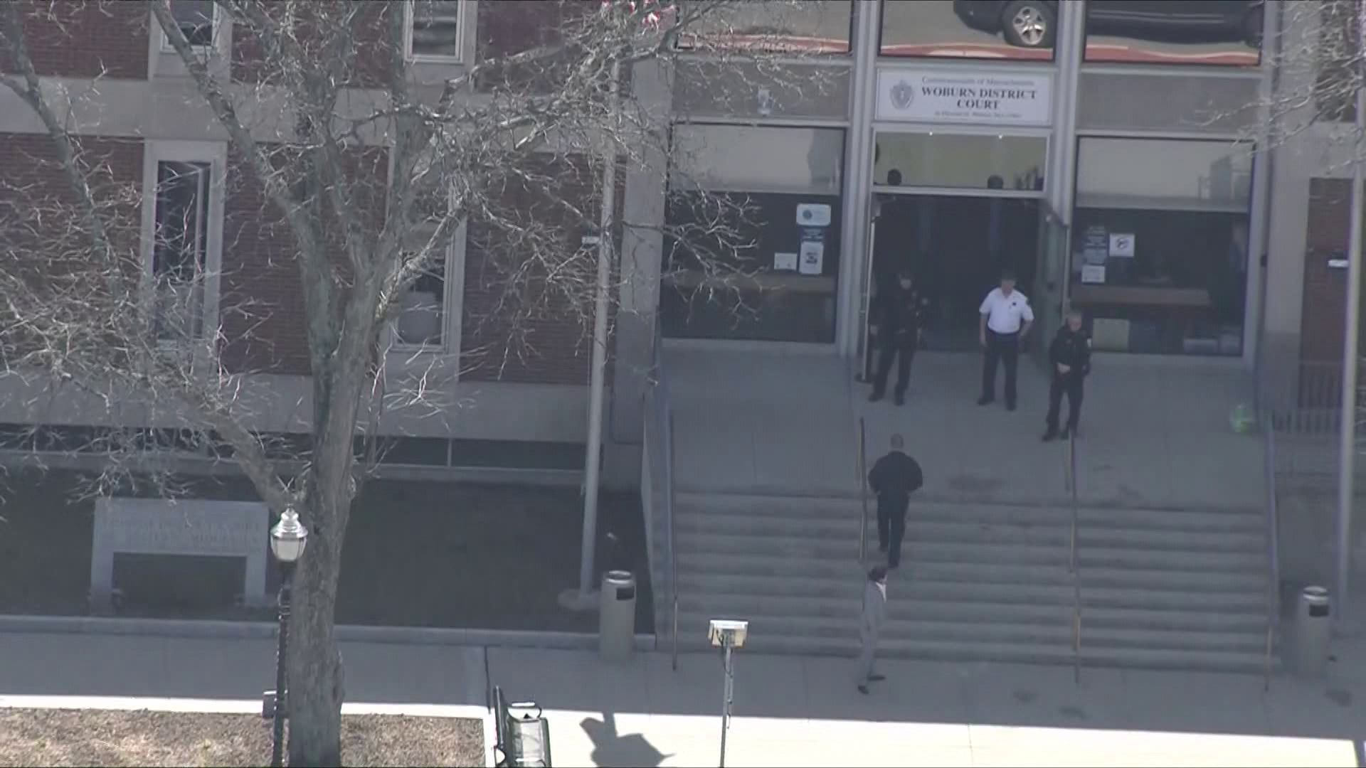 Police officer hit with pepper spray inside Mass. courthouse