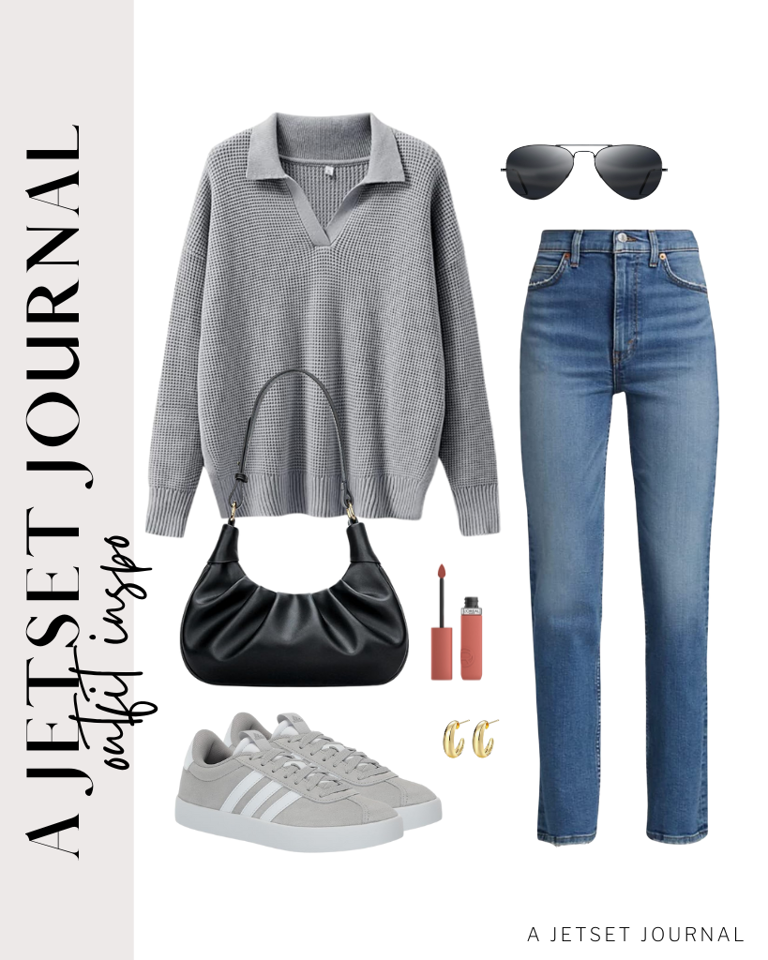 Refresh your style with sweaters and jeans this new season