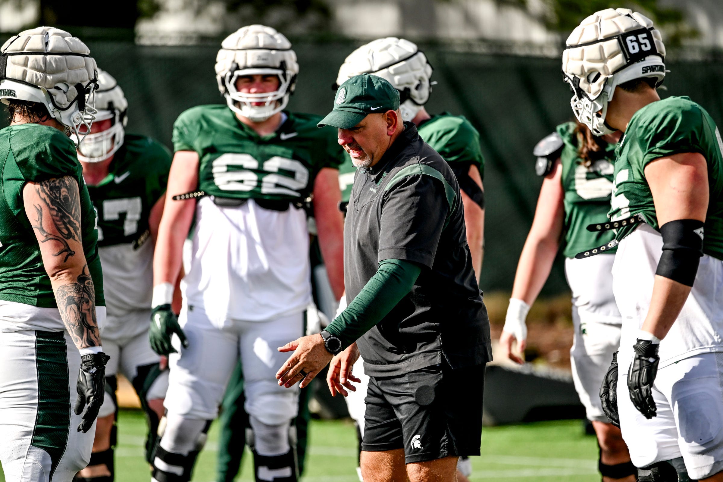 4-star offensive tackle puts MSU in top three, schedules official visit