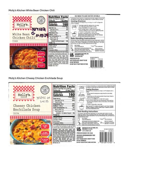 Popular soup brands under recall in Michigan. What to know