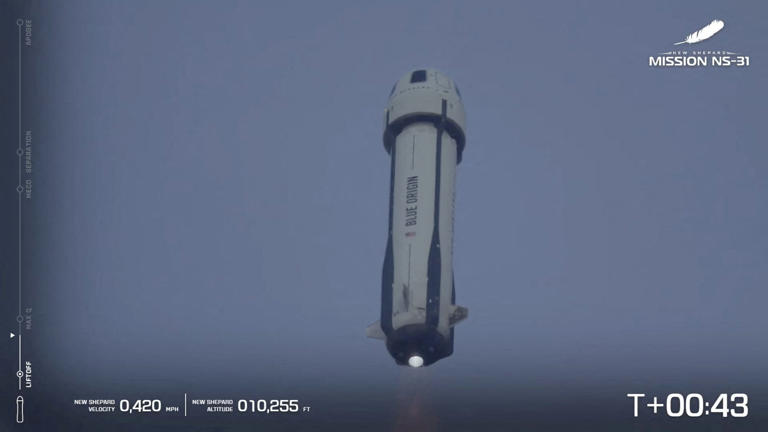 When is the next Blue Origin crewed launch from Texas? What to know ...