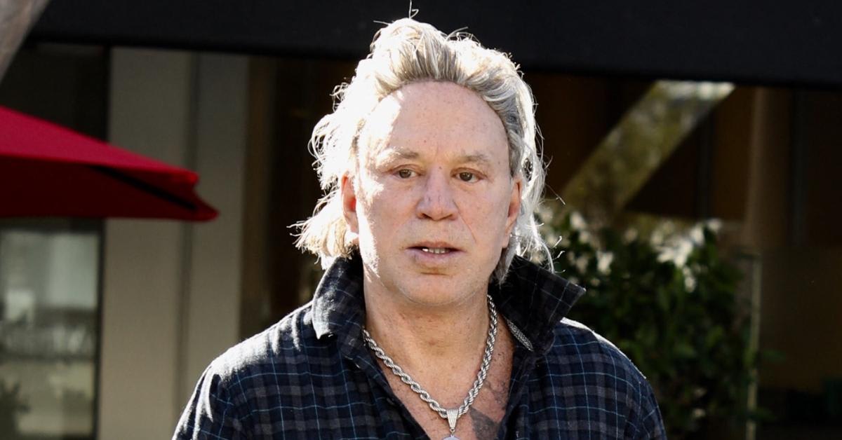 'Ashamed' Mickey Rourke Calls Himself 'a Work in Progress' After ...