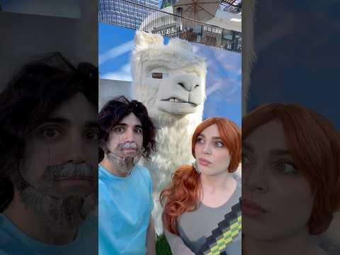 STEVE & ALEX in THE OVERWORLD! #aminecraftmovie