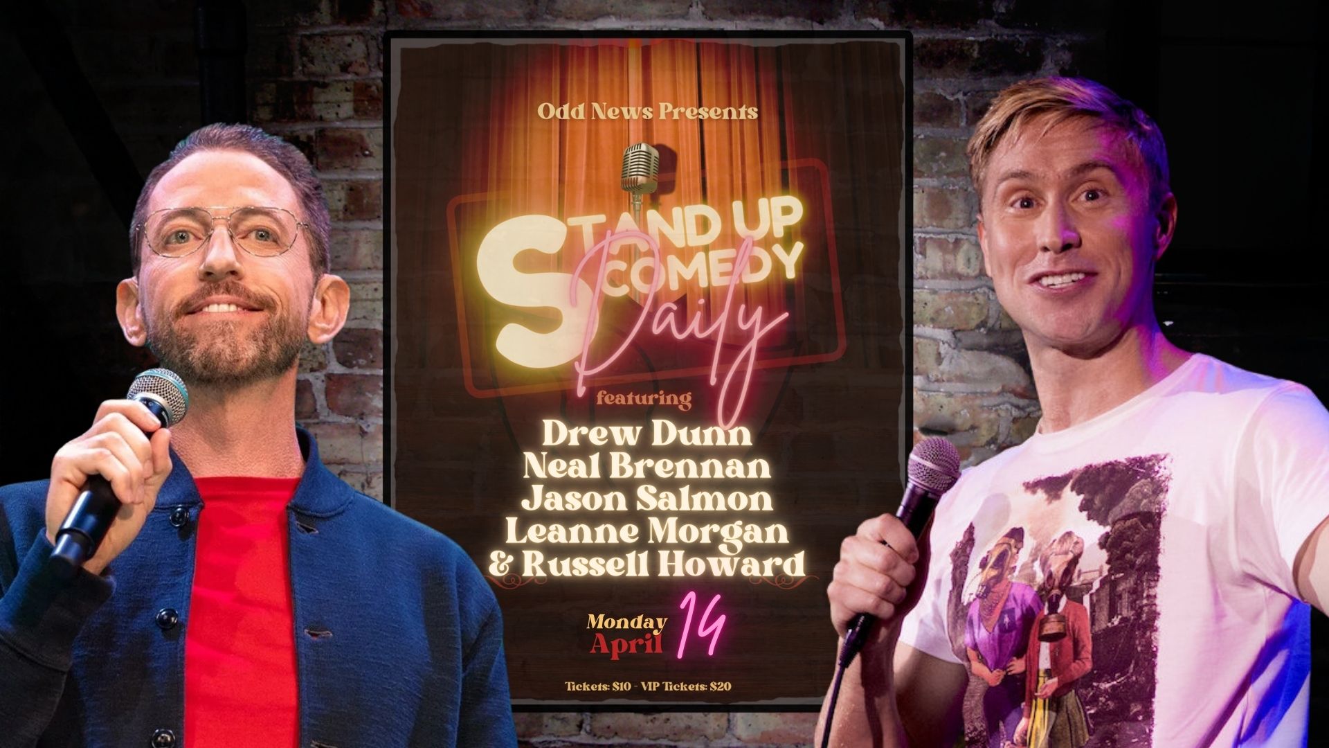 Daily Laughs From the World of Stand-up (4/14)