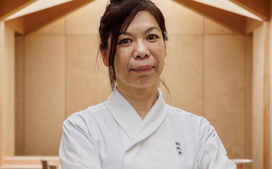 Meet the first woman in the world to be awarded a Michelin-star as a ...