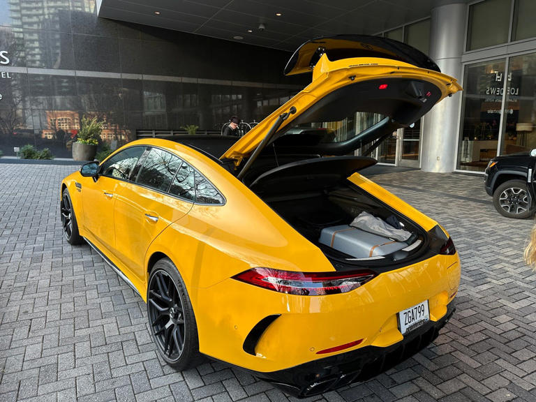 2024 Mercedes-AMG GT63 S E Performance Is an 831-HP 4-Door Hot Rod