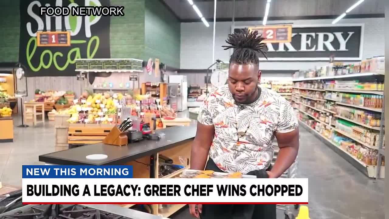 Building a legacy: Greer chef wins ‘Chopped’