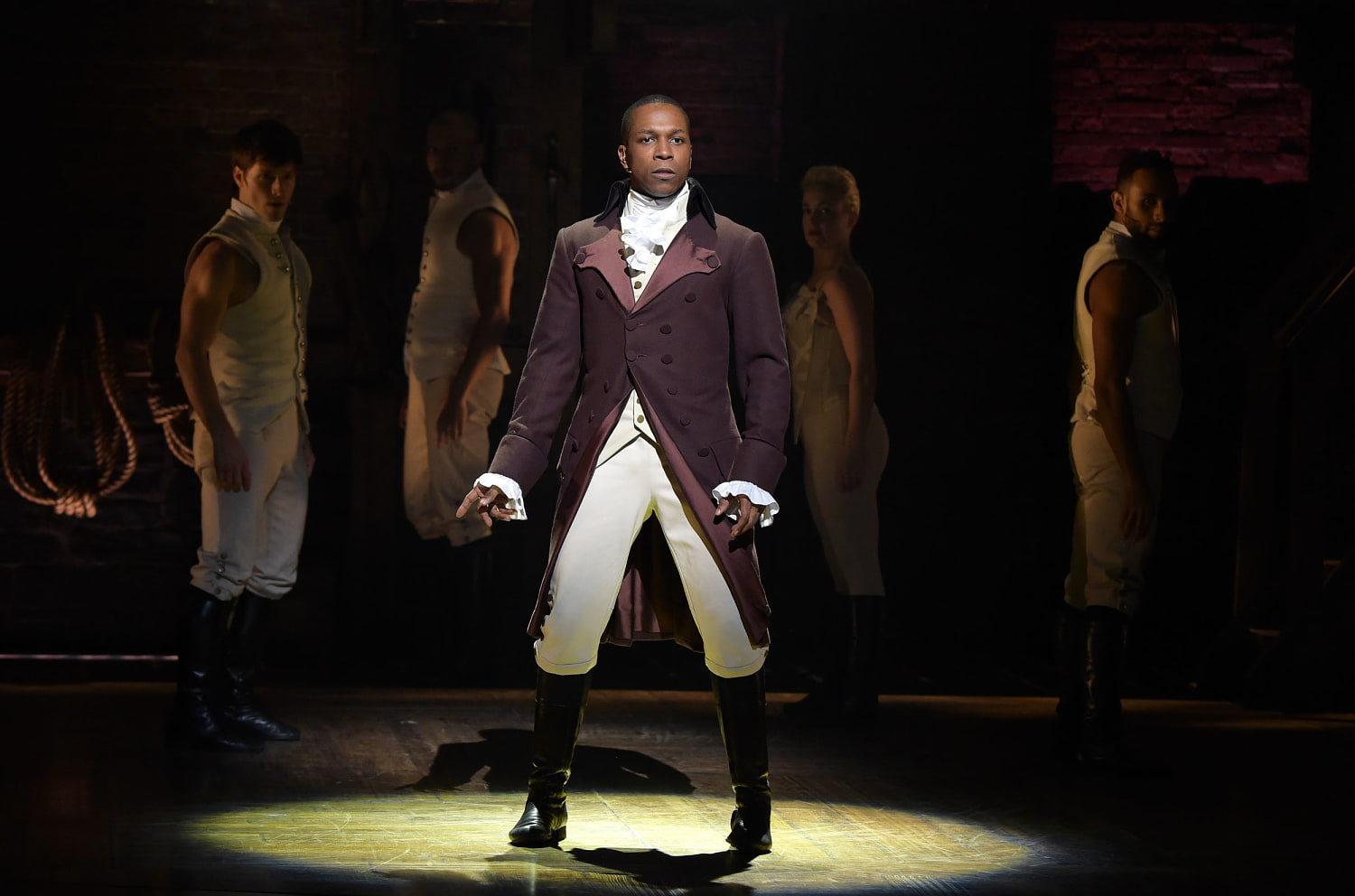 Leslie Odom Jr. announces return to ‘Hamilton’ on Broadway