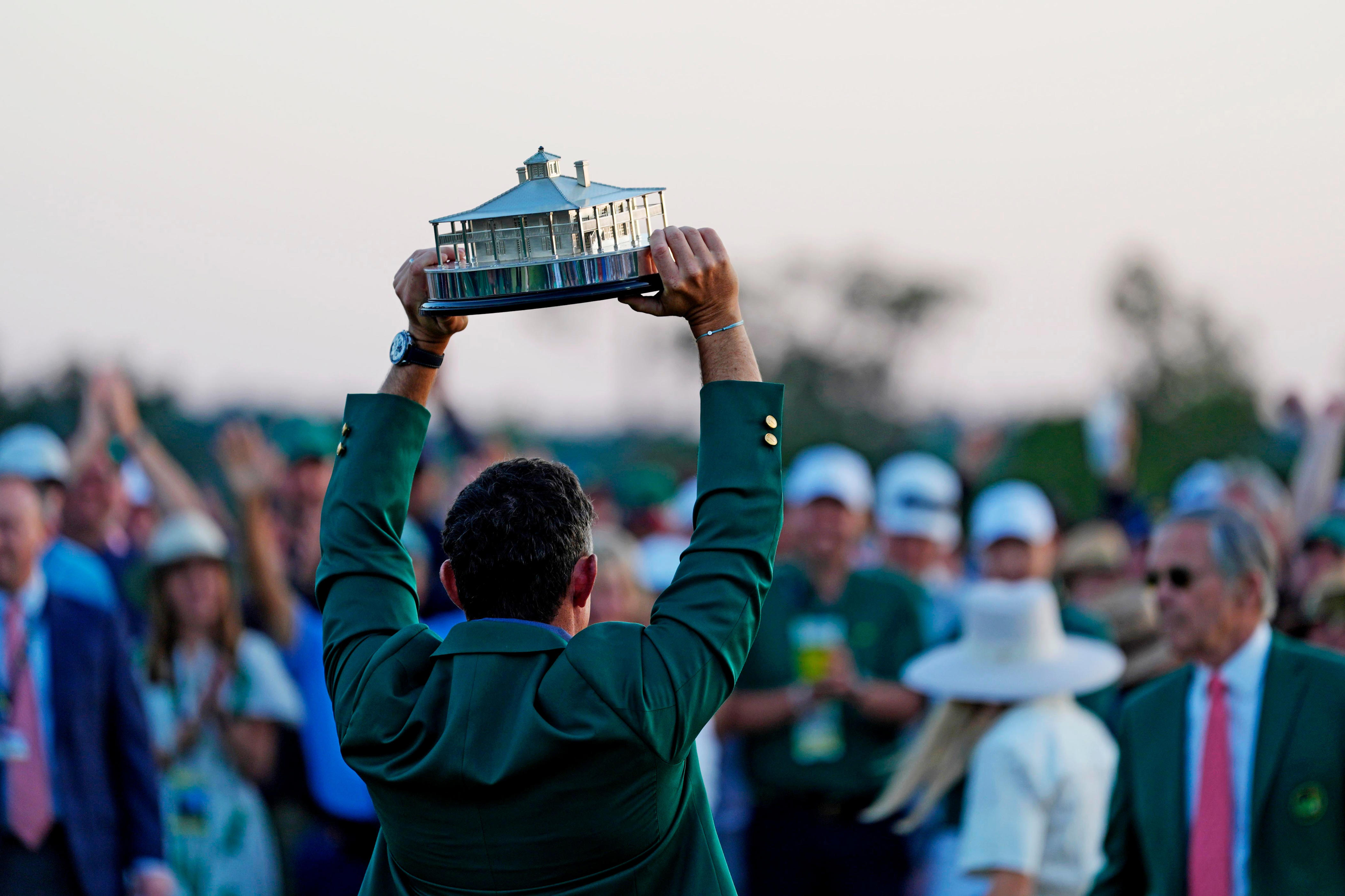 Scenes from inside Augusta National clubhouse as Rory McIlroy won 2025 ...