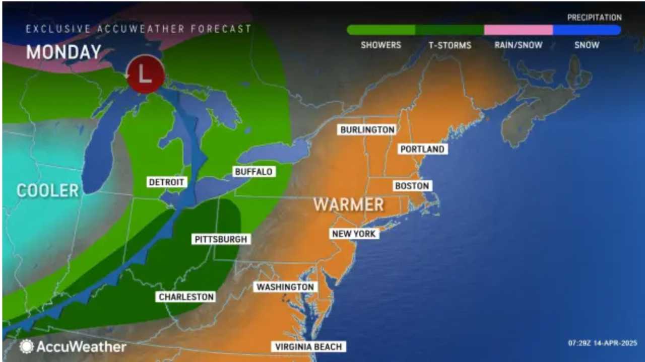 Chilly Conditions On Course To Return Amid Abnormally Slow Start To Spring