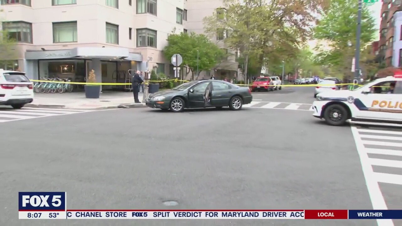 Police block off road near Capitol Hill