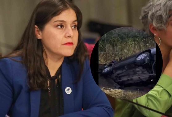 Diputada Karen Medina sufre accidente carretero y vuelca su vehículo en ...