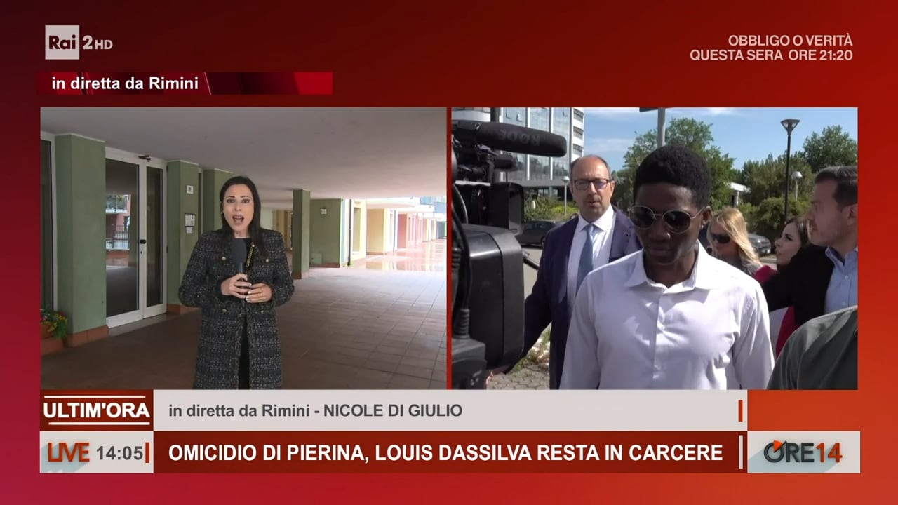 Omicidio Pierina, Louis Dassilva resta in carcere - Ore 14 14/04/2025