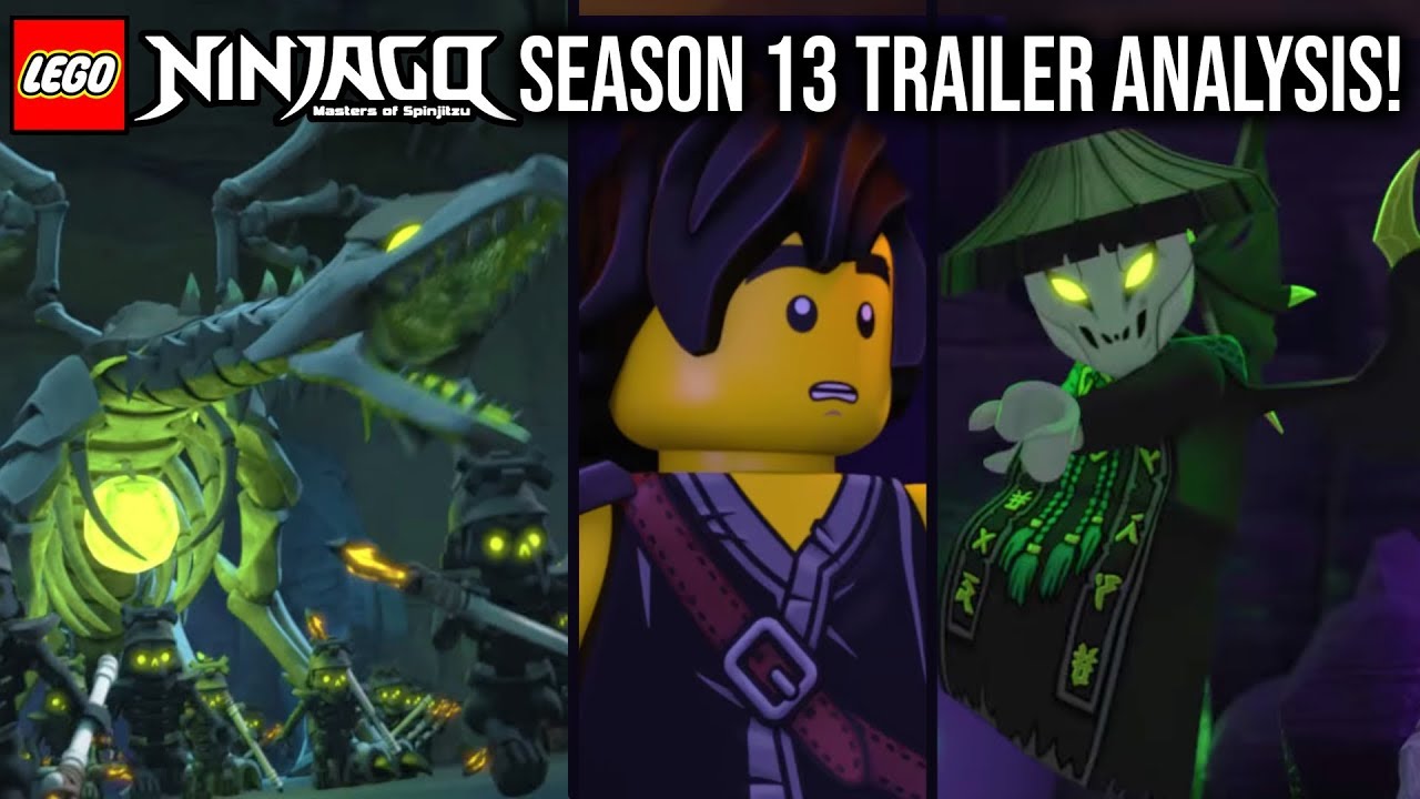 LEGO Ninjago Season 13 Official Trailer FULL Analysis! (BEST Season EVER?!)