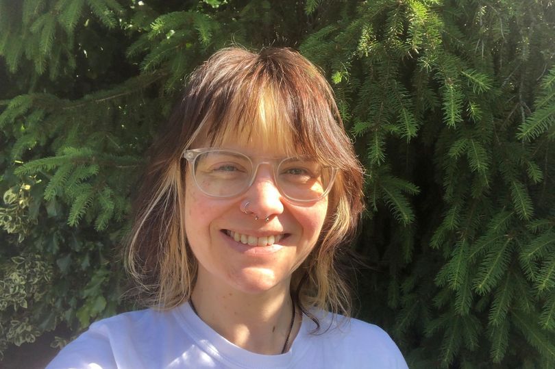 Green Party candidate Kerry Harrison makes her pitch to voters in Hull ...