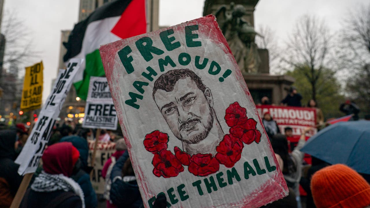 Rally for Mahmoud Khalil expected outside of ICE building in DC