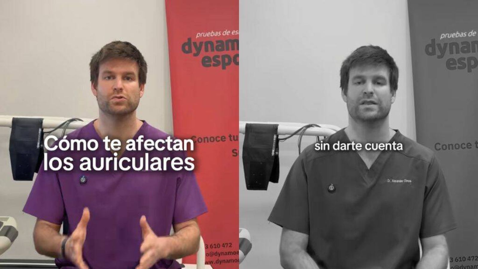 Alexandre Olmos, médico internista, explica lo que ocurre cuando usamos ...