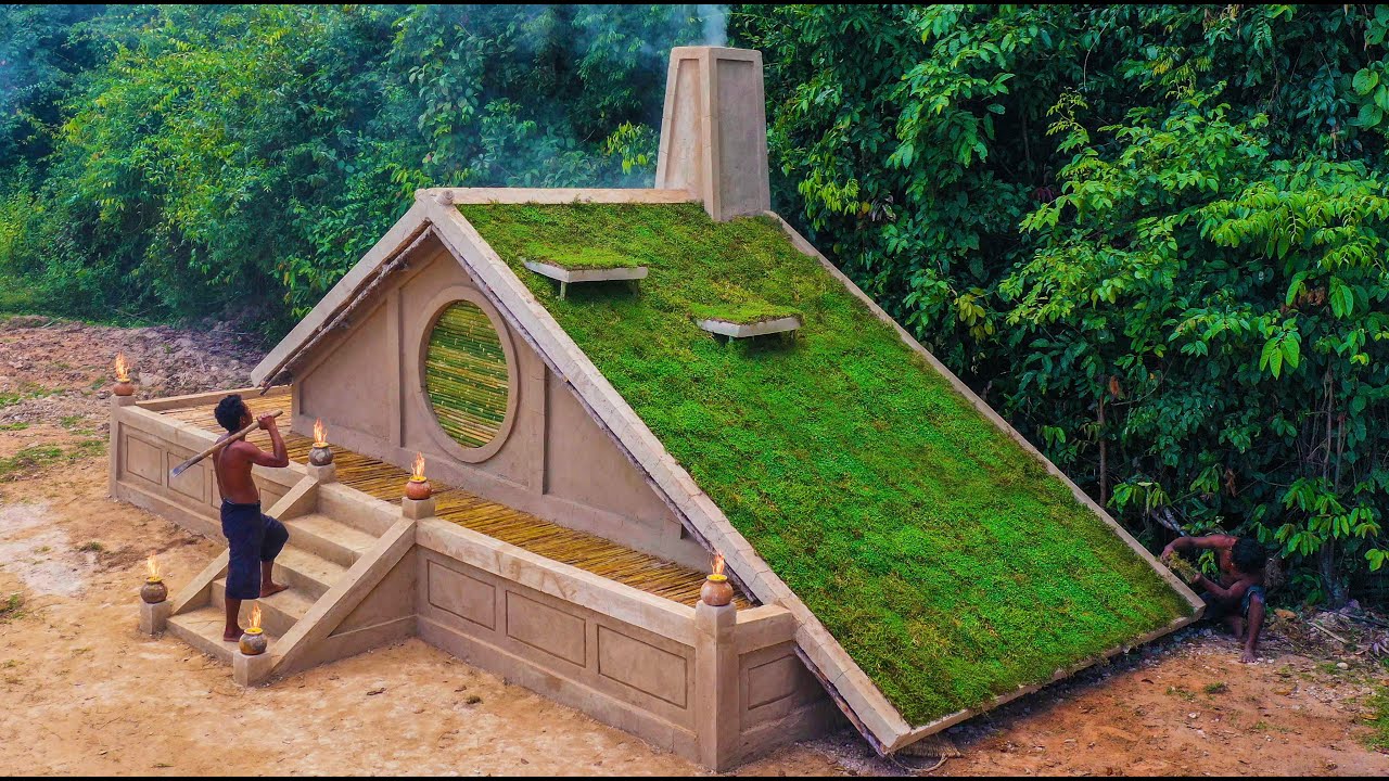 Primitive Builders Create a Real-Life Hobbit Villa by Hand That Feels ...