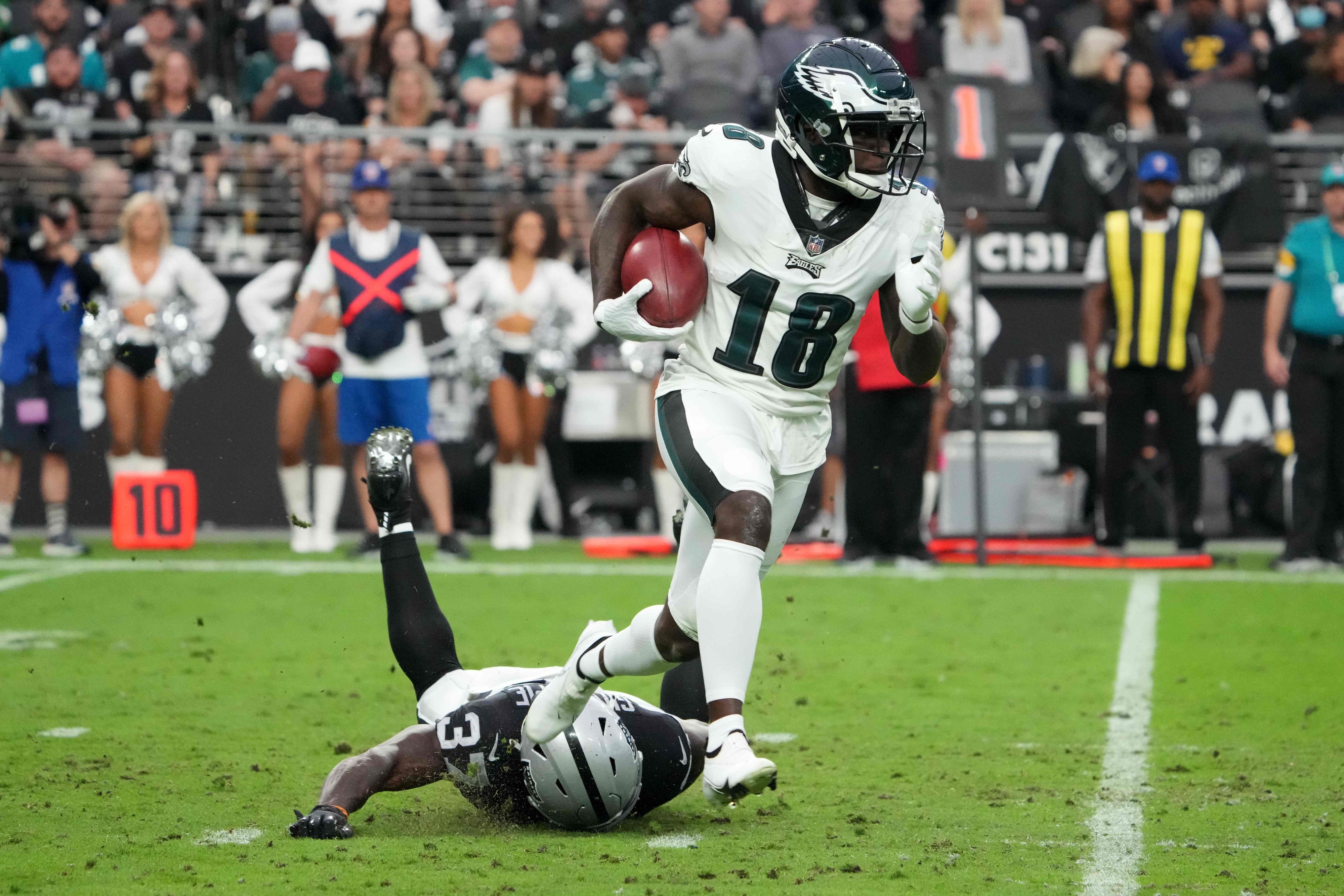 What channel is Eagles vs Raiders NFL game today? Start time, schedule ...