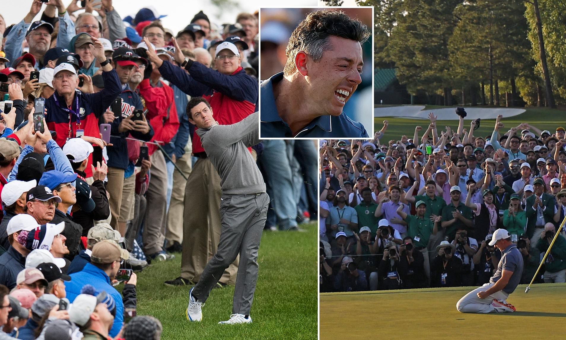 Spot the difference! Fans notice a huge contrast in epic photos of Rory ...