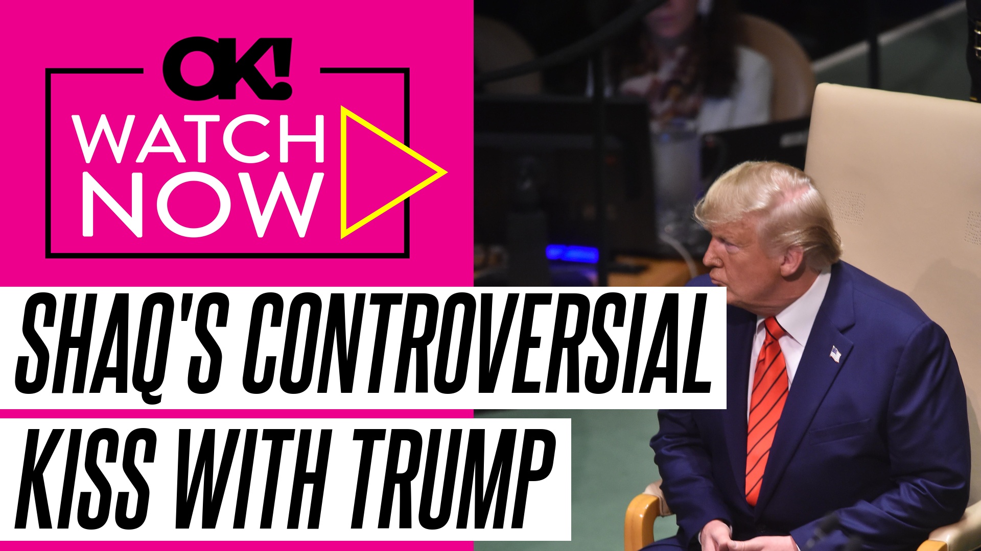 Shaq Slammed for Kissing Up to Donald Trump at UFC Event: 'Bad Look'