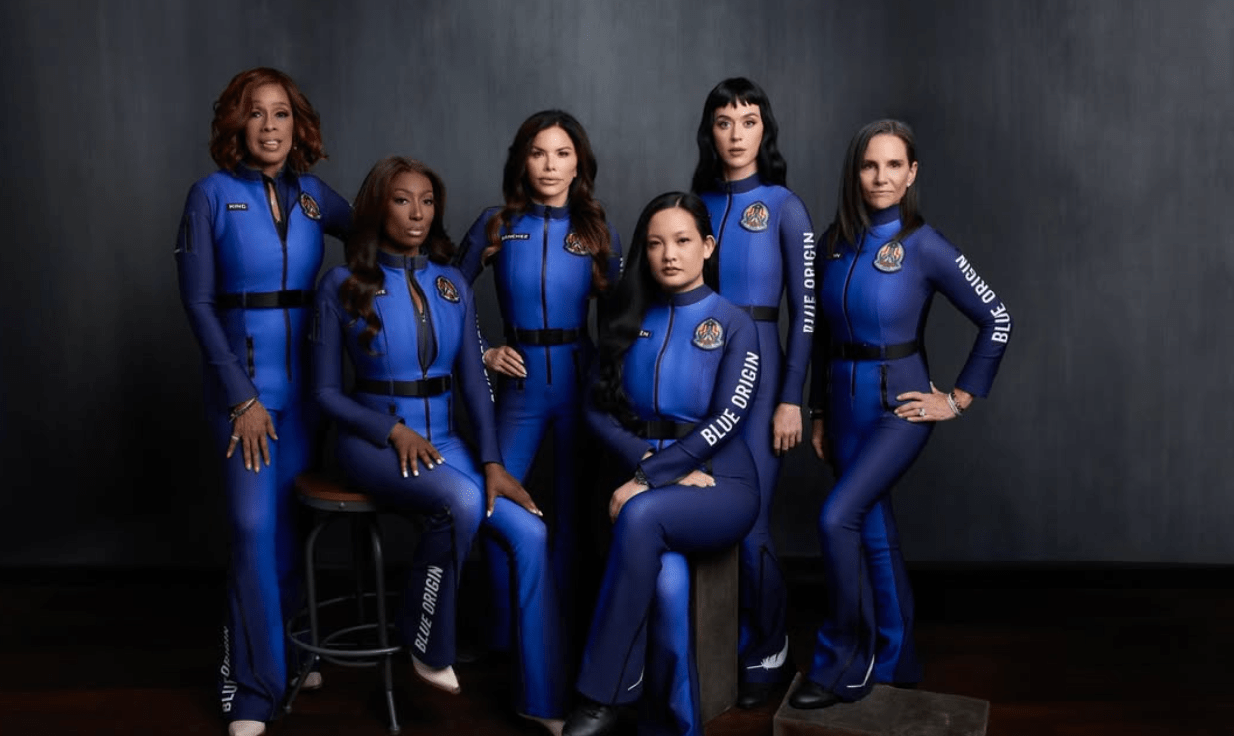 Blue Origin’s all-female space flight urges women to shoot for the ...