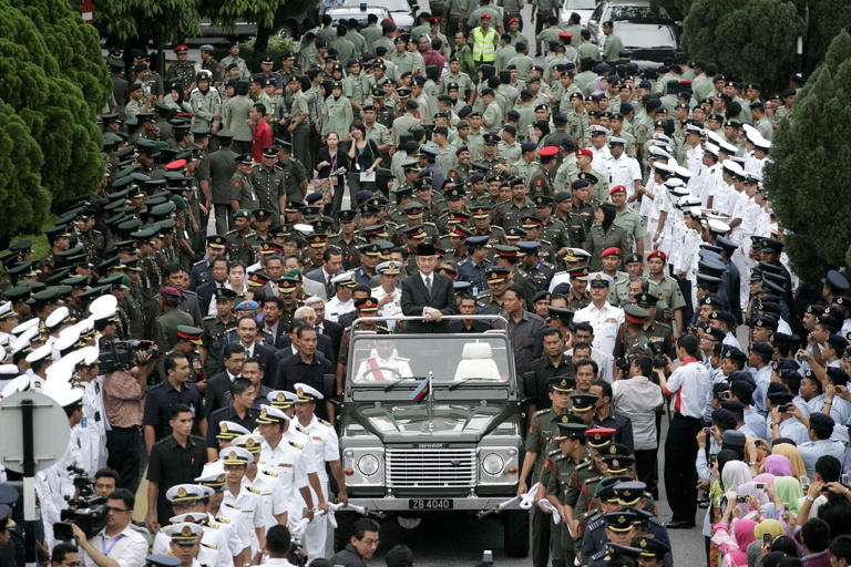 Former Malaysian leader Abdullah Ahmad Badawi, who extended political ...