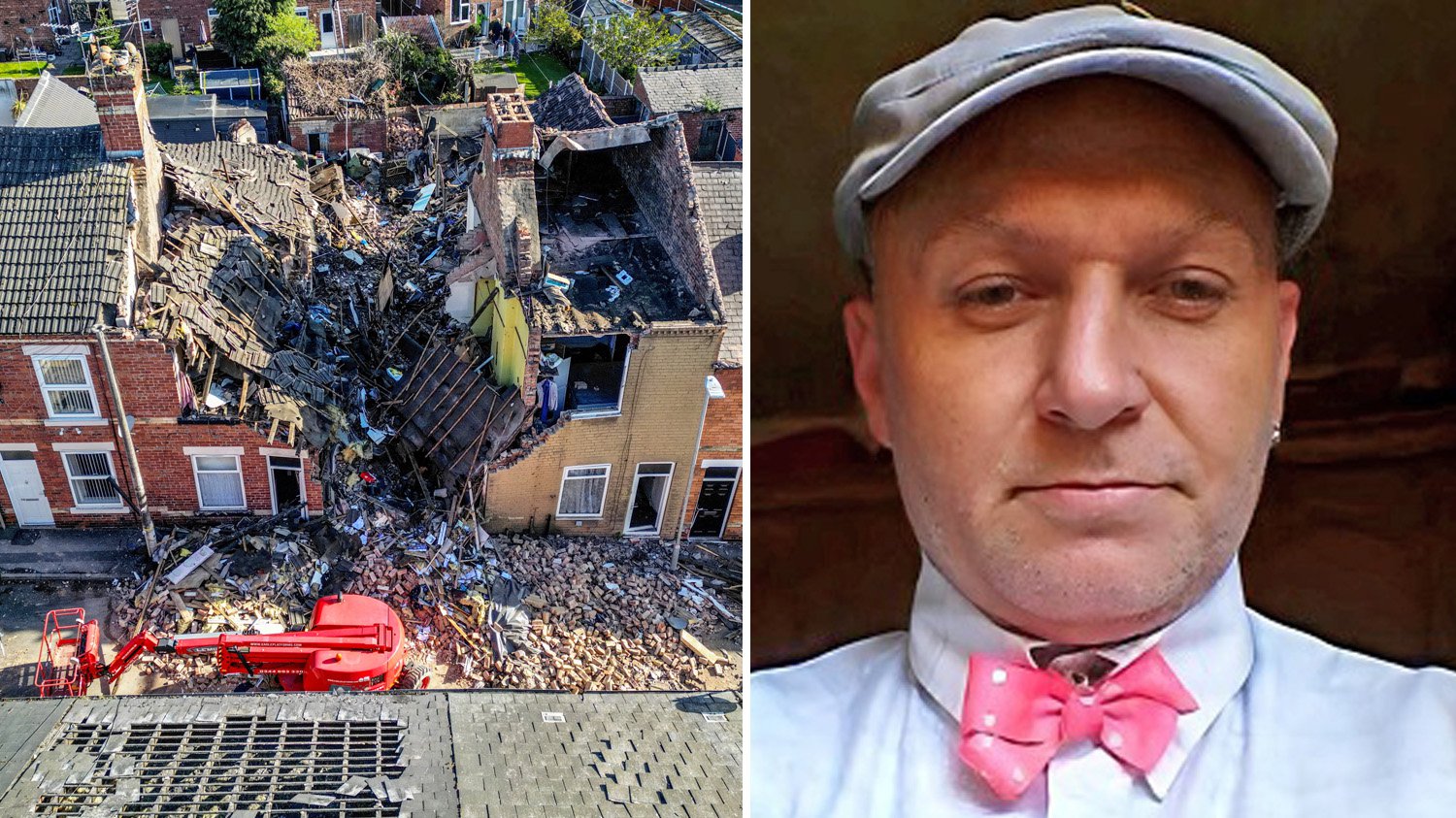 First picture of dad killed after house reduced to rubble in Worksop ...