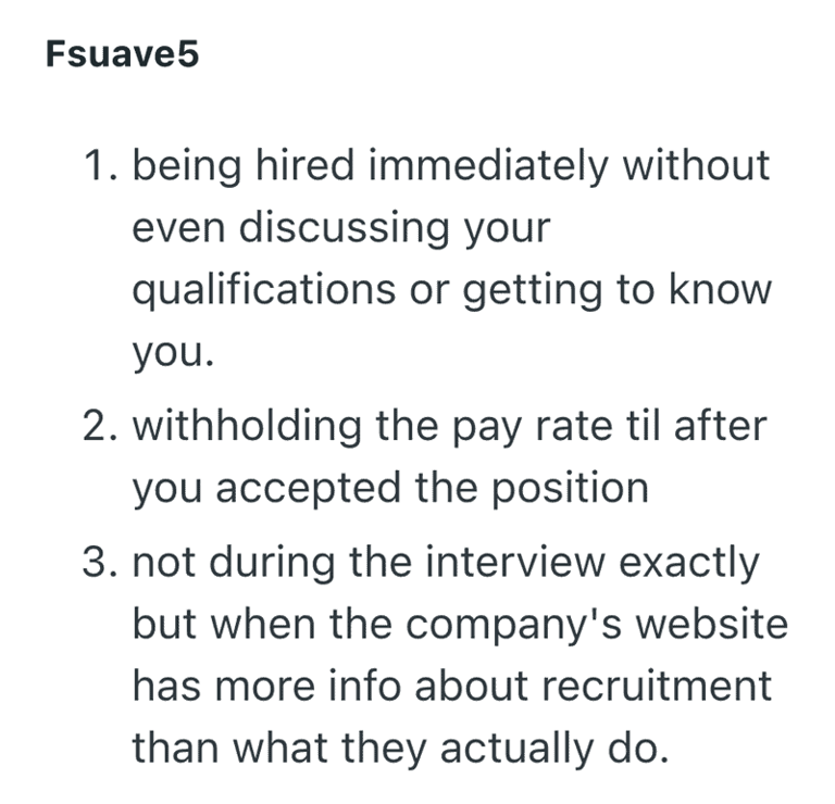 20+ Employees Share The Worst Job Interview Red Flags That Made Them ...