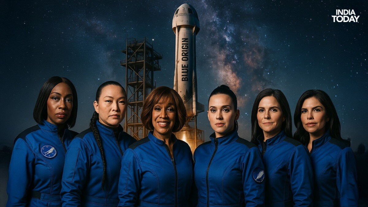Love this crew: Jeff Bezos heaps praise on all-women crew ahead of ...