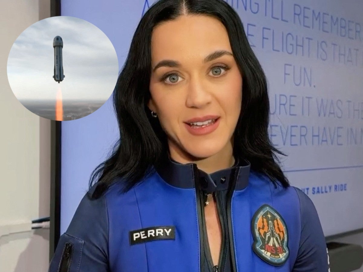 ¡Katy Perry viajó al espacio! Así fue el despegue de la misión NS-31 ...