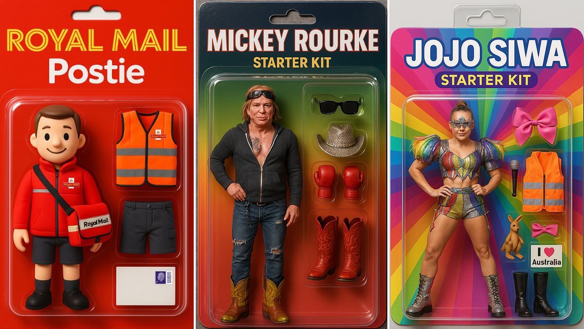 Action figure trend takes over social media - how to try it