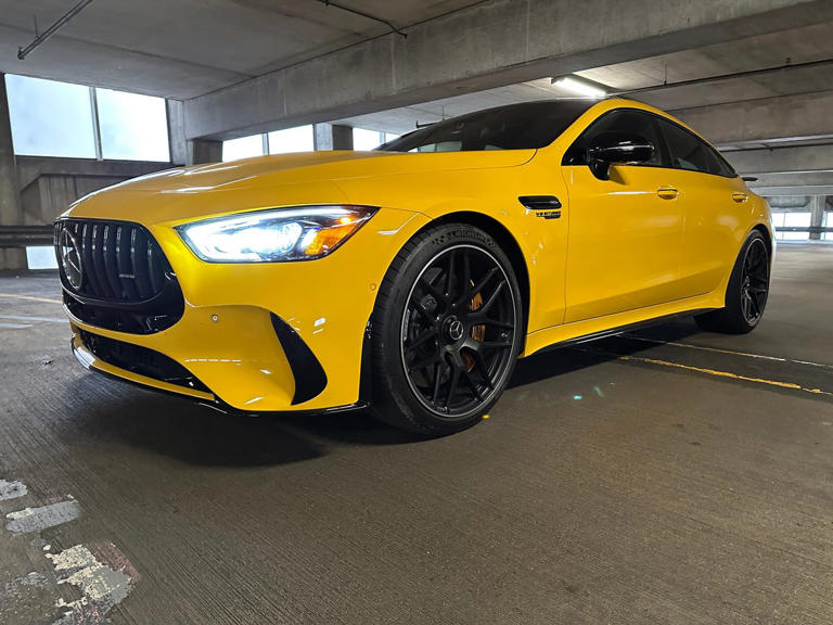 2024 Mercedes-AMG GT63 S E Performance Is an 831-HP 4-Door Hot Rod