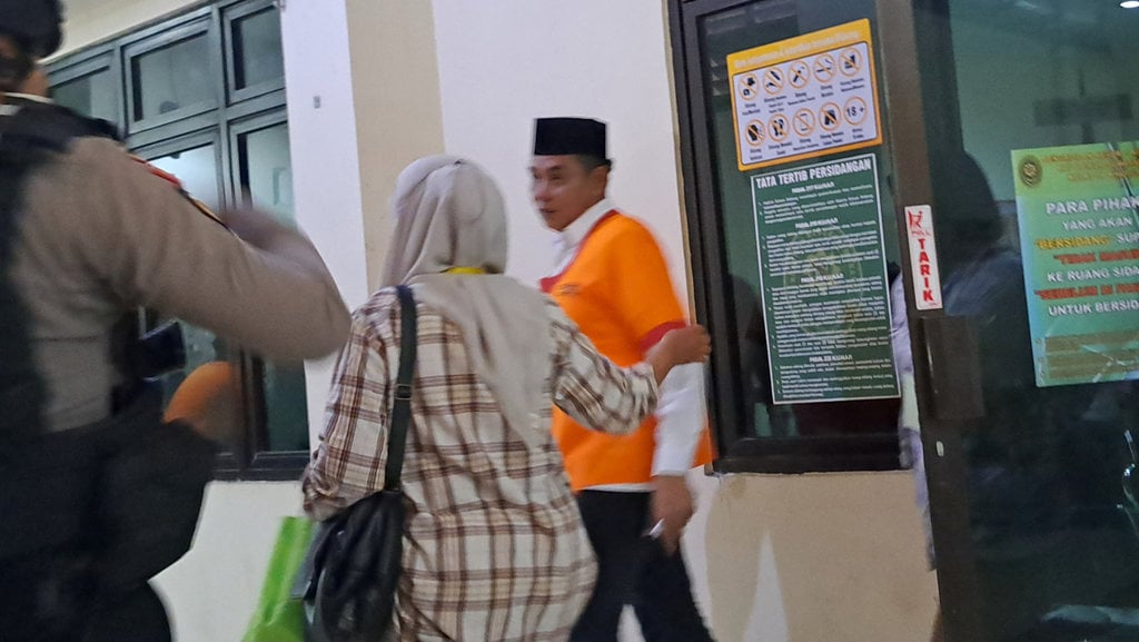 Aipda Junaedy Terdakwa Judi Sabung Ayam Dituntut Bui 3 Tahun