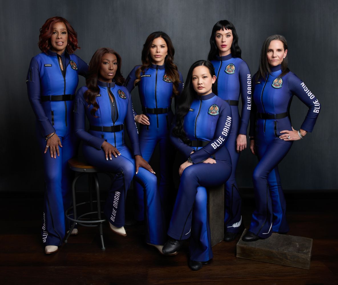 Blue Origin's All-Female Space Flight: Lauren Sanchez, Katy Perry, and ...