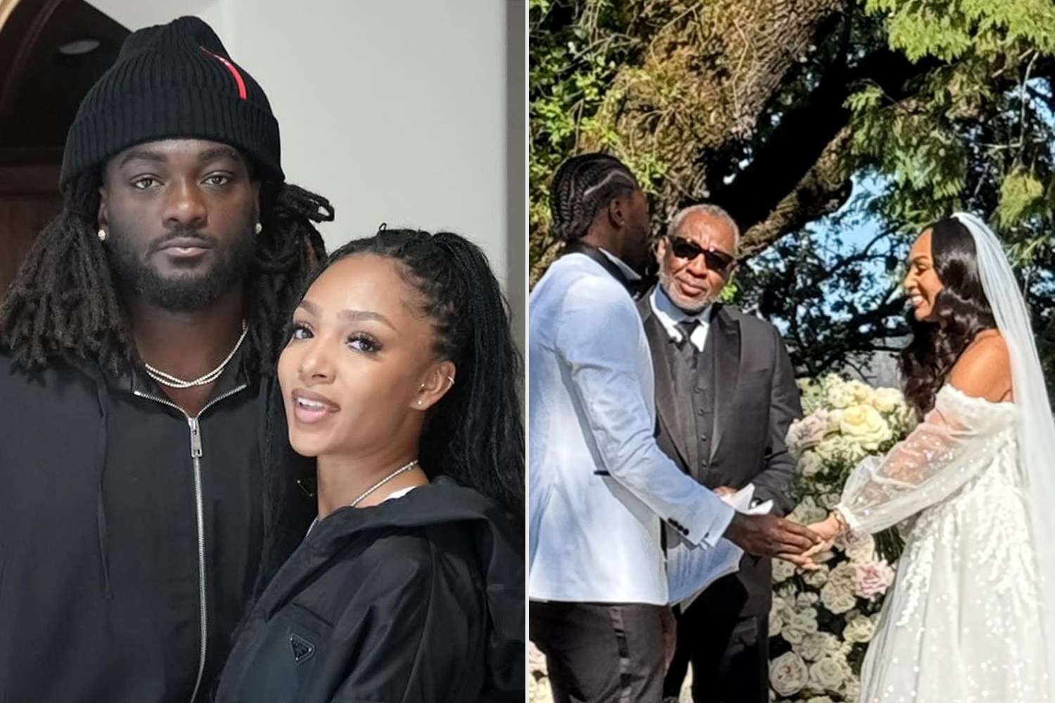 San Francisco 49ers Player Brandon Aiyuk Marries Longtime Partner ...