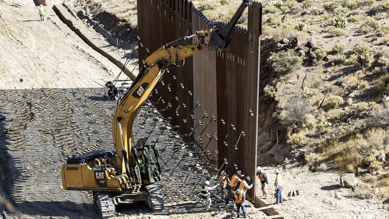 Homeland Security expediting border wall construction in California