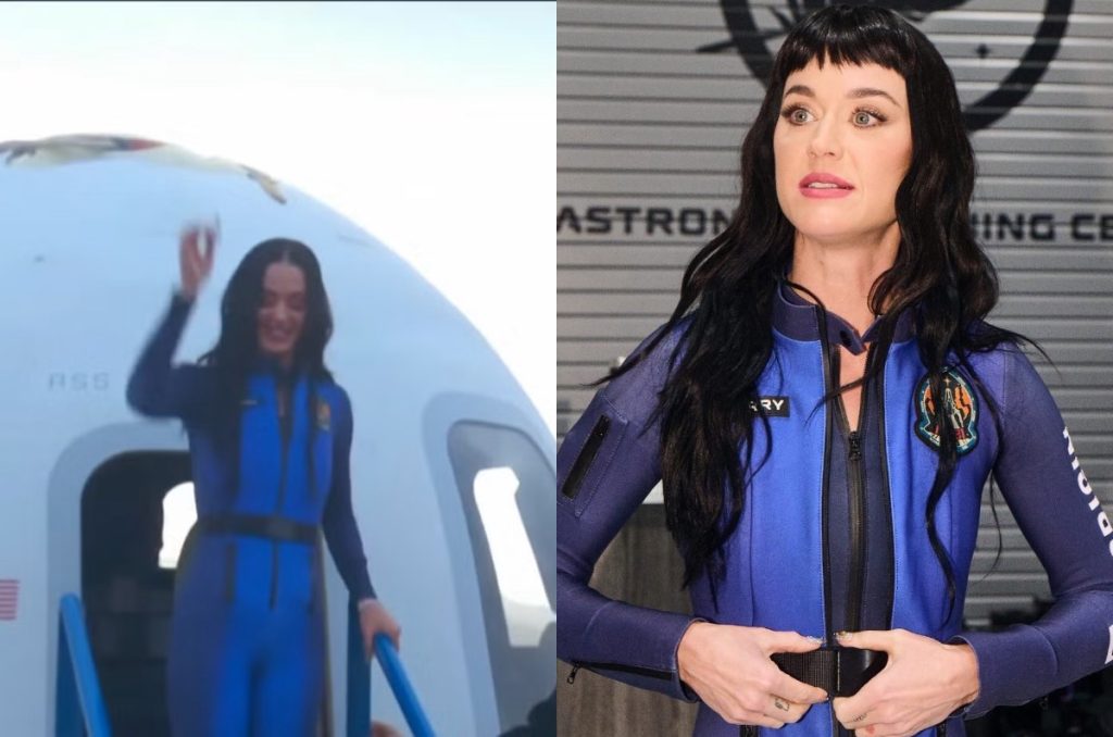 ¡Lo logró! Katy Perry viajó al espacio y llega a salvo a la CDMX