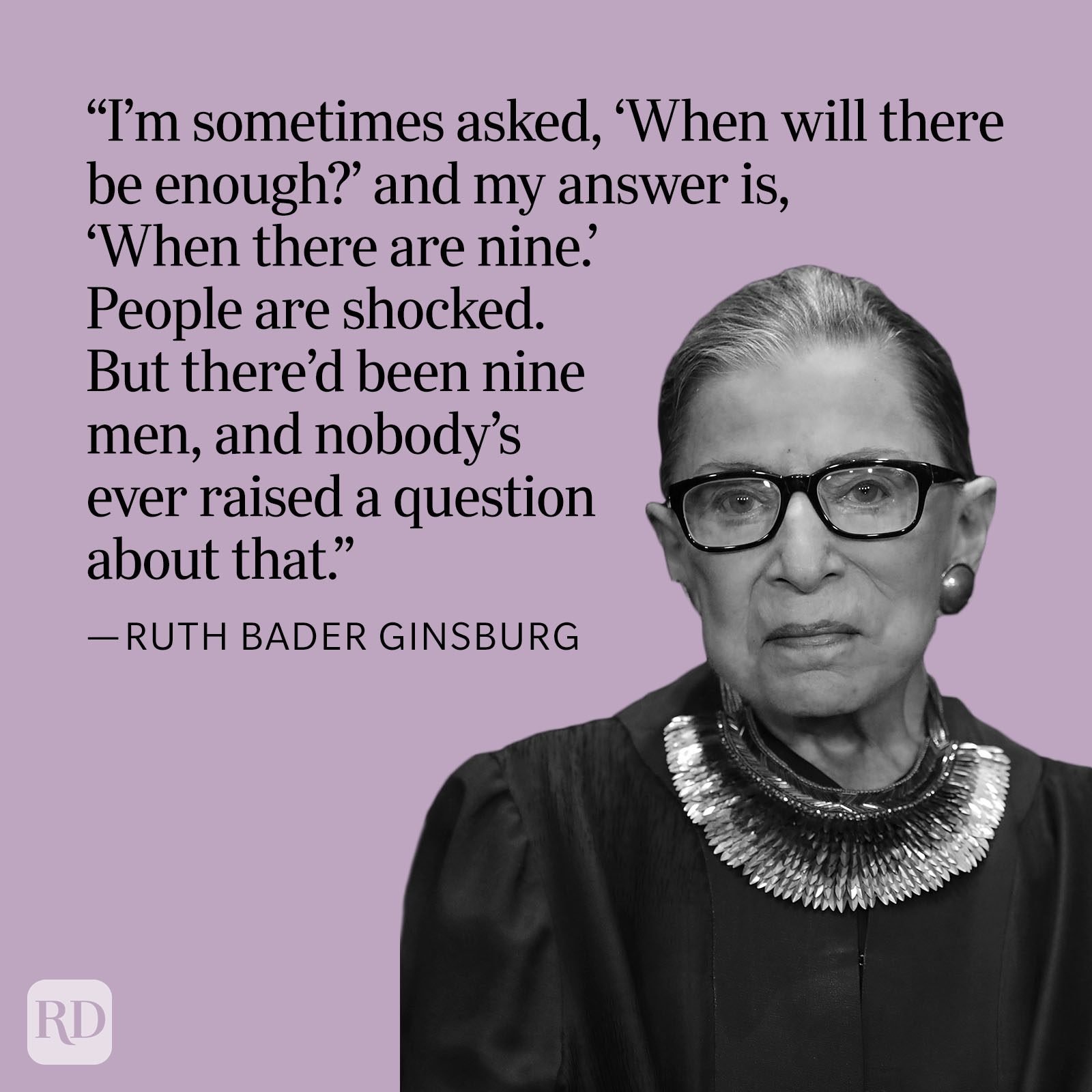 30 Iconic Ruth Bader Ginsburg Quotes on Women, Equality and Justice